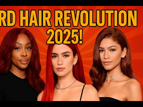 Red Hair Revolution 2025: Why Celebrities Are All Going Red!