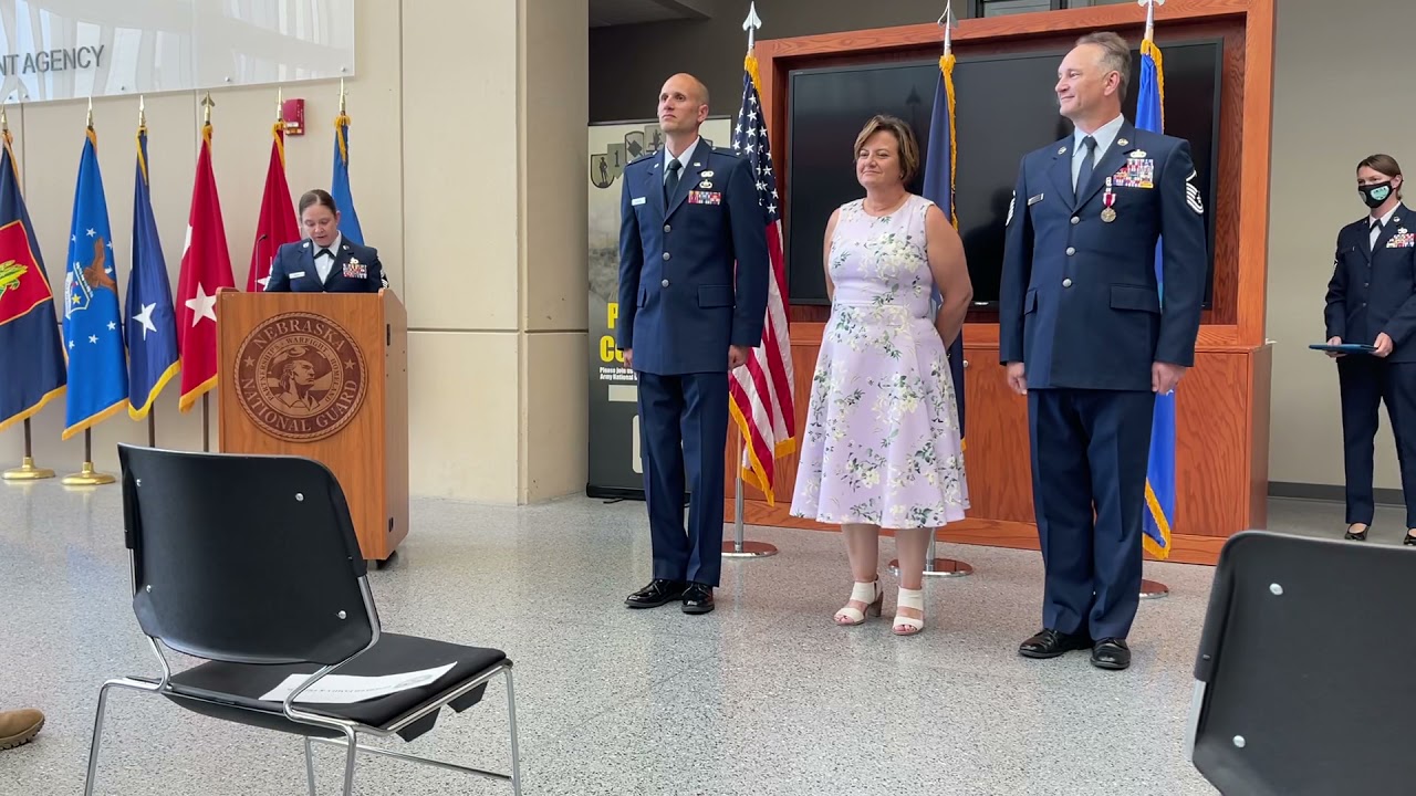 Gary’s Air Force Retirement Ceremony - YouTube