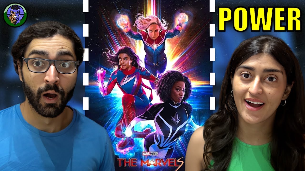 The Marvels 'Power' Teaser Reaction - YouTube