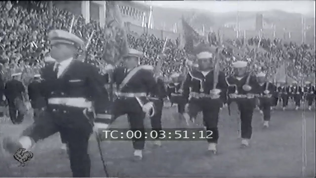 Desfile Cívico-Militar de Bolivia en la posesión de Rene Barrientos ...