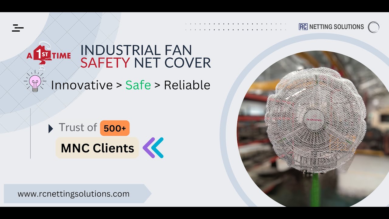 Secure Your Workspace with Industrial Fan Finger Protection Net | Fan ...