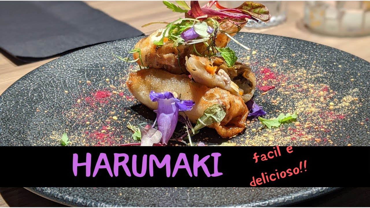 Harumaki - Fácil e Delicioso - YouTube
