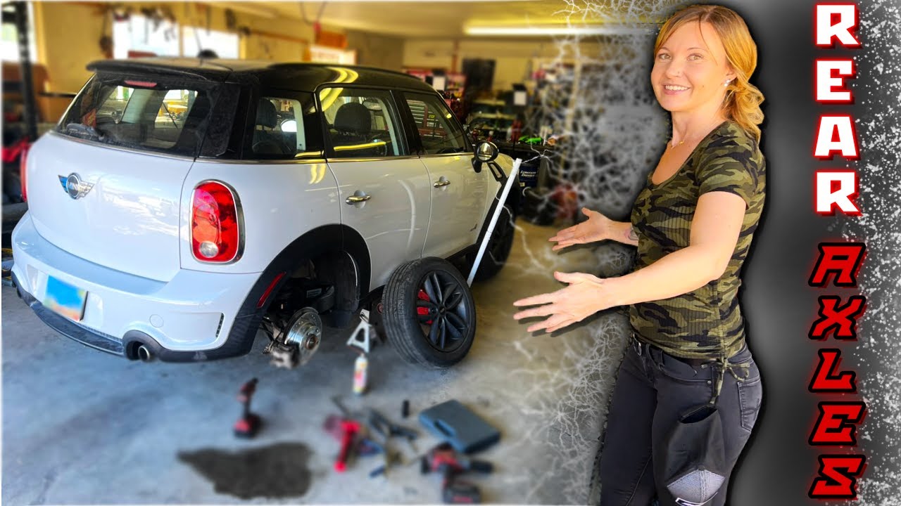Rear Axle Replacement On A Mini Cooper All4! | The Motor Mates Way ...