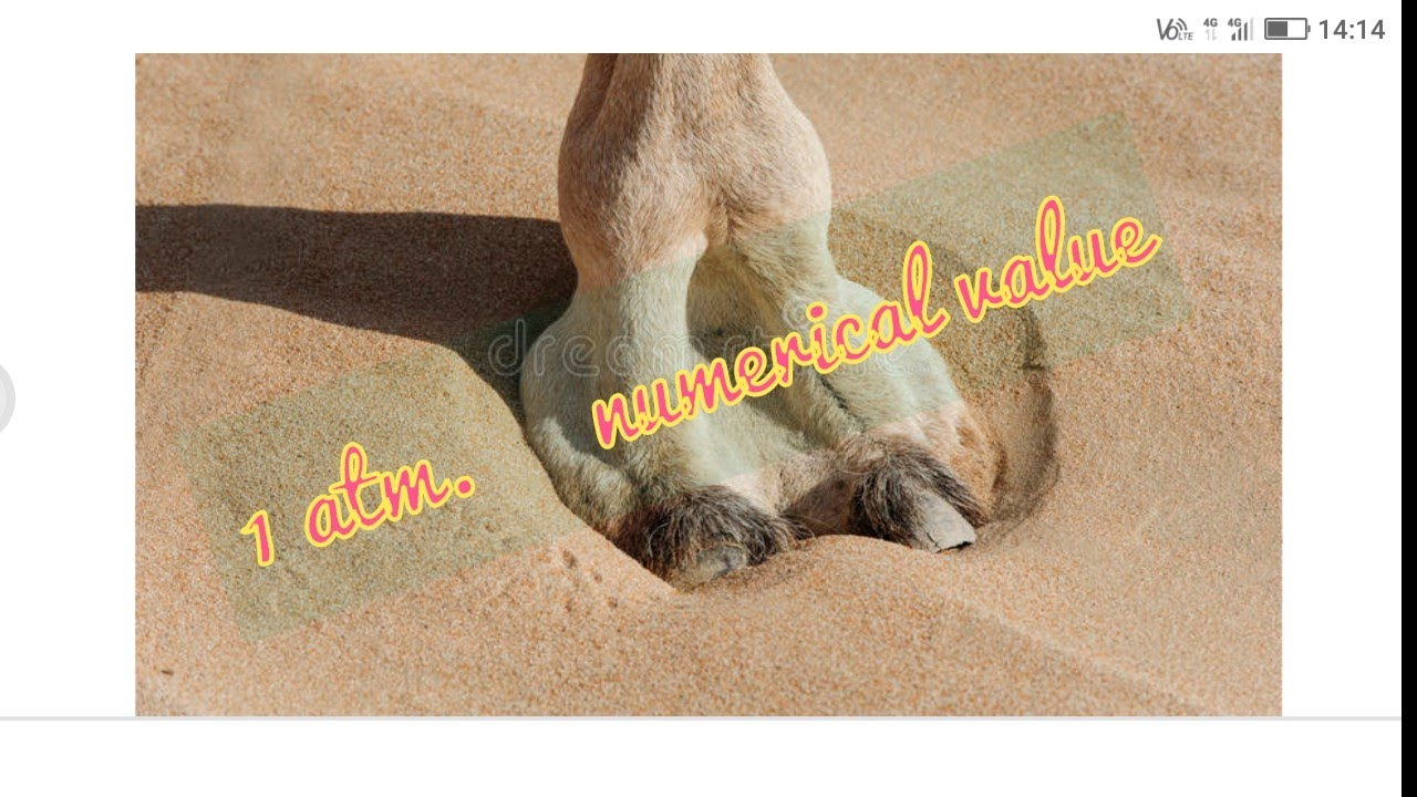 The value of 1 atm, - YouTube