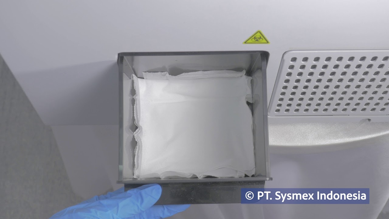 Sysmex CS-1600, 3e. Operasional Alat (Mengganti dan Menambah Consumable ...