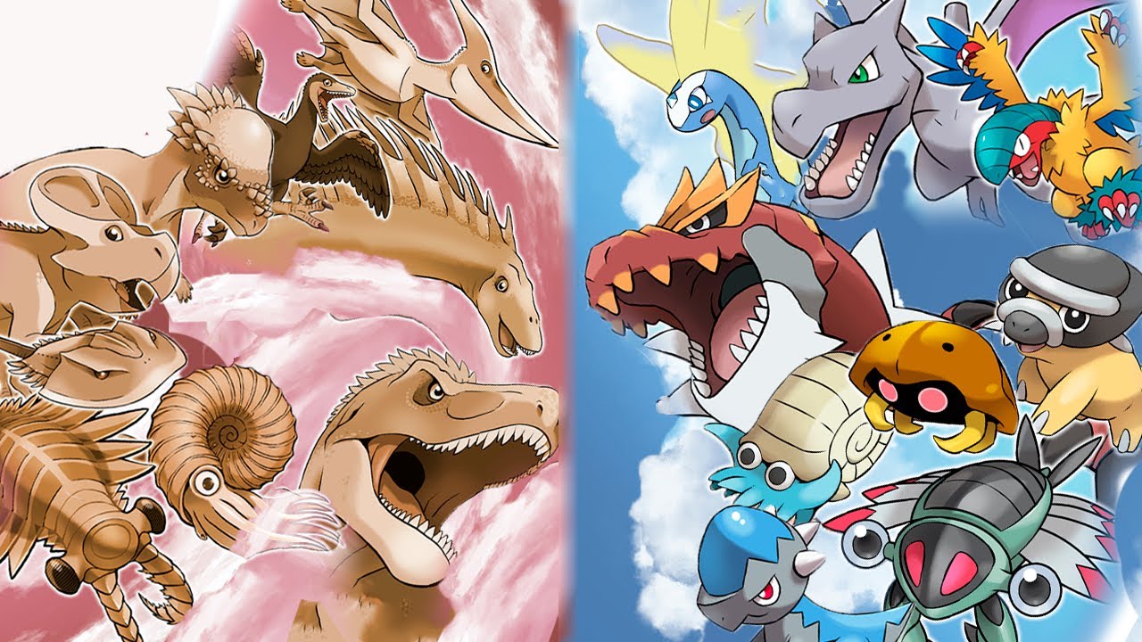 A HISTÓRIA dos Fósseis de Pokémon! - YouTube