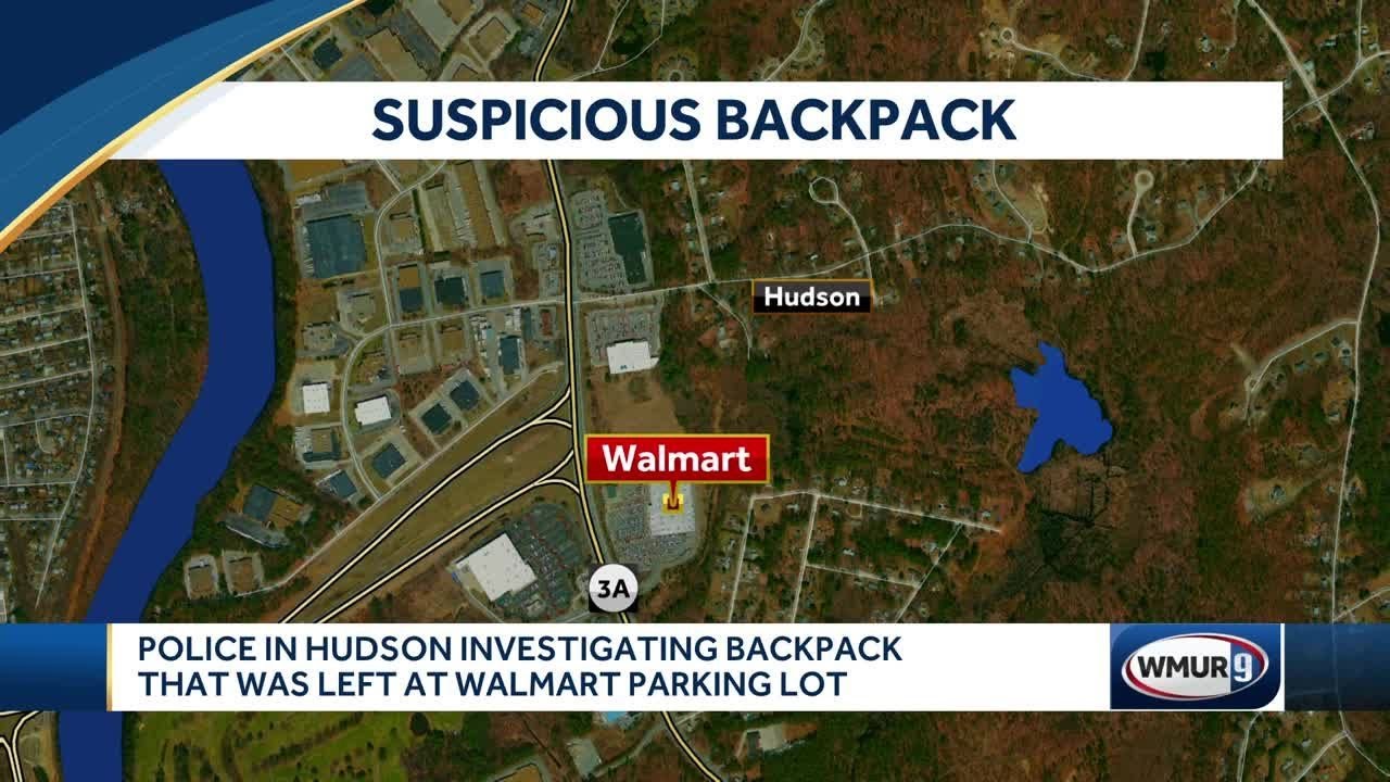 Police investigating suspicious backpack at Hudson Walmart - YouTube