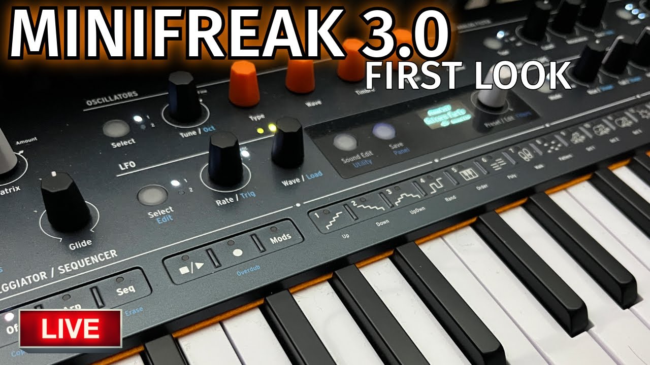 MiniFreak 3.0 (First Look) - VIRAL BEATS - YouTube
