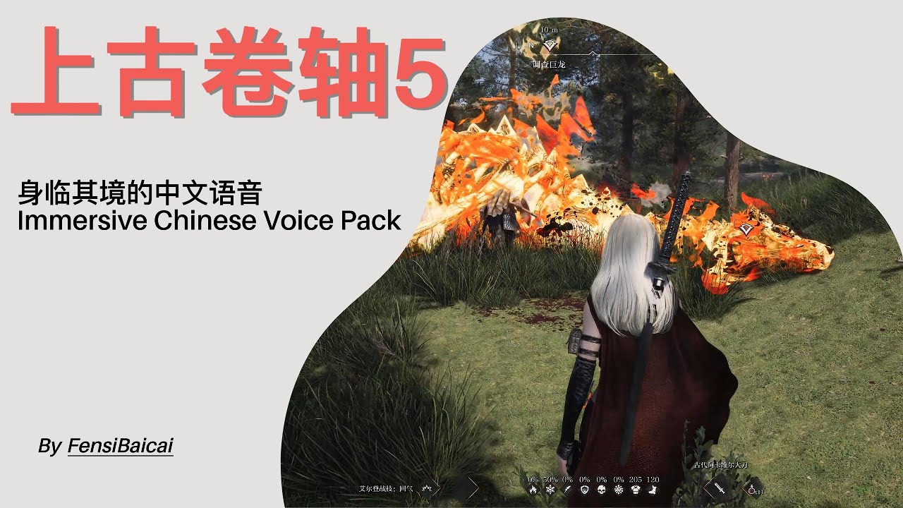 [Immersive Chinese Voice Pack]身临其境的中文，一个追求原版对话质感与风味的中文语音包 - YouTube