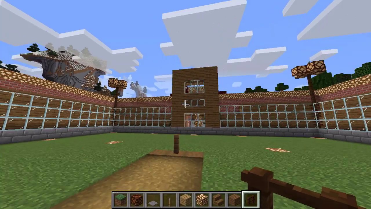 I build a Cricket Stadium in Minecraft | Minecraft | Game Town - YouTube