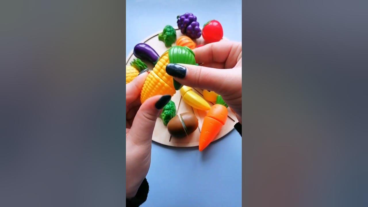 Чудо овощи и фрукты на липучках Для детей #развивашки #детям #kids # ...