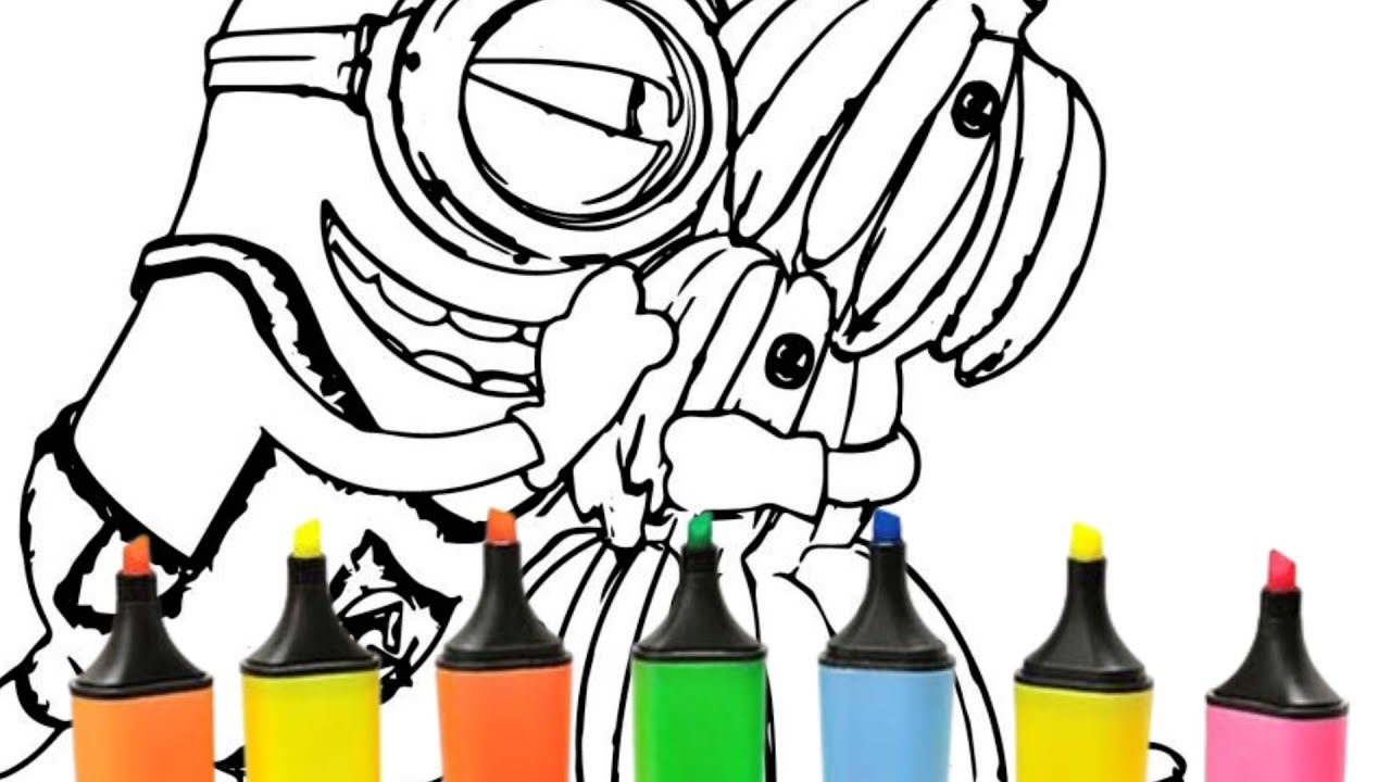 Despicable Me Coloring Pages NEW / How to Color Despicable Me ...