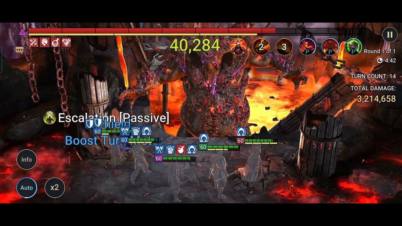 Raid Shadow Legends : Fahrakin The Fat Clanboss Hard - YouTube