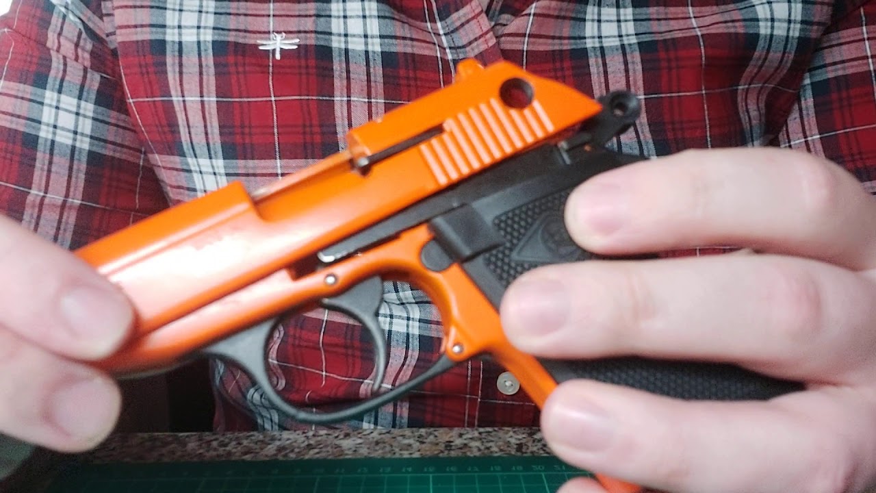 Bruni New Police, PPK Blank Pistol - YouTube