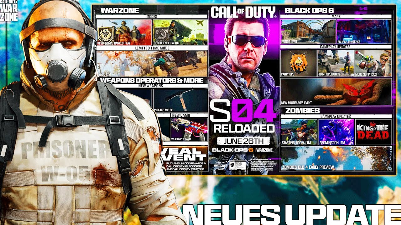 RIESIGE SEASON 4 RELOADED ROADMAP 🚨 (Black Ops 7, Operator, Events ...
