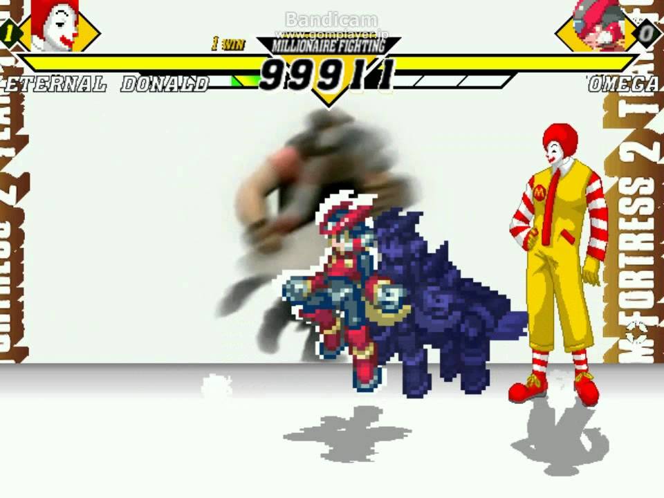 [DJ66666 MUGEN] Eternal Donald (Me) VS Omega Zero - YouTube