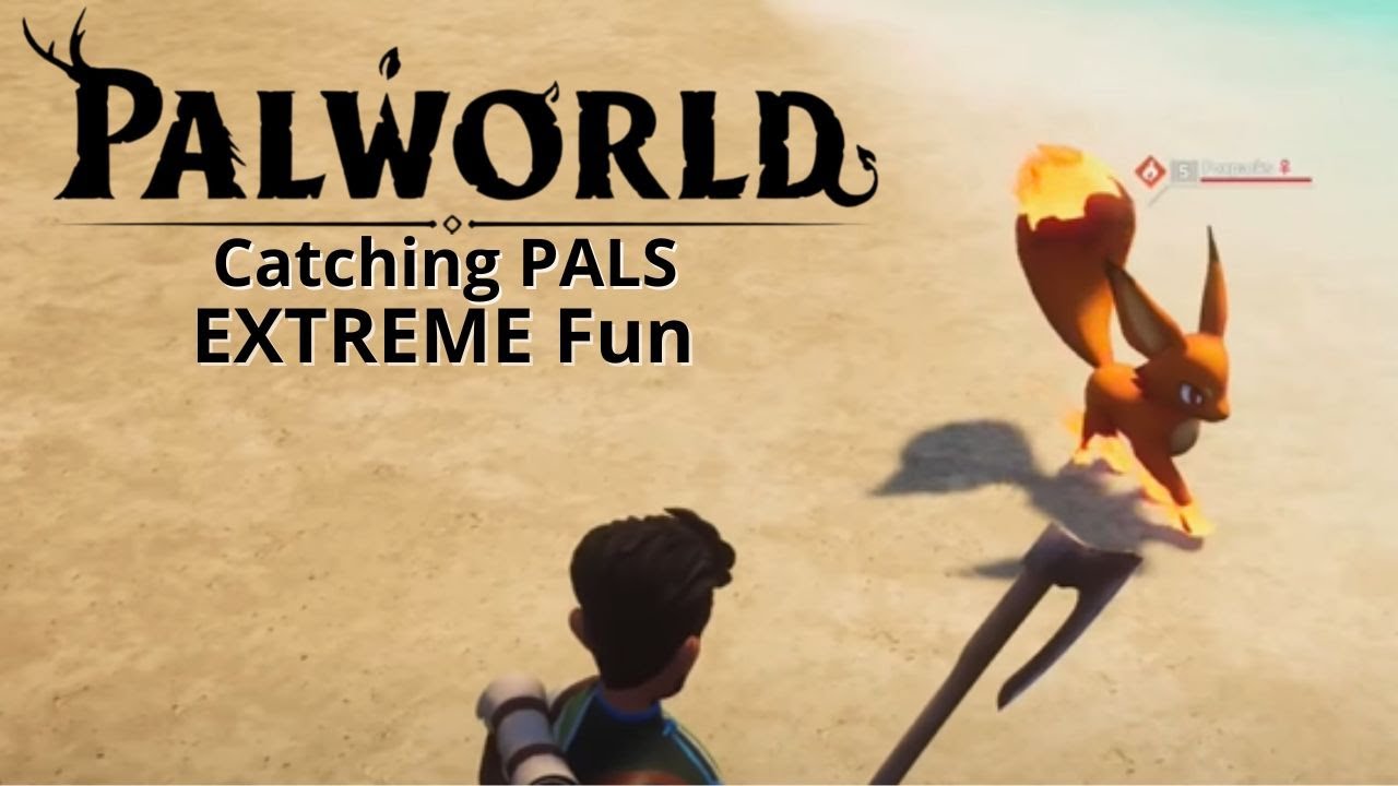 Catching PALS in Palworld is EXTREME Fun - YouTube