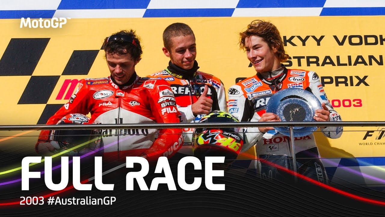 2003 #AustralianGP | MotoGP™ Full Race - YouTube