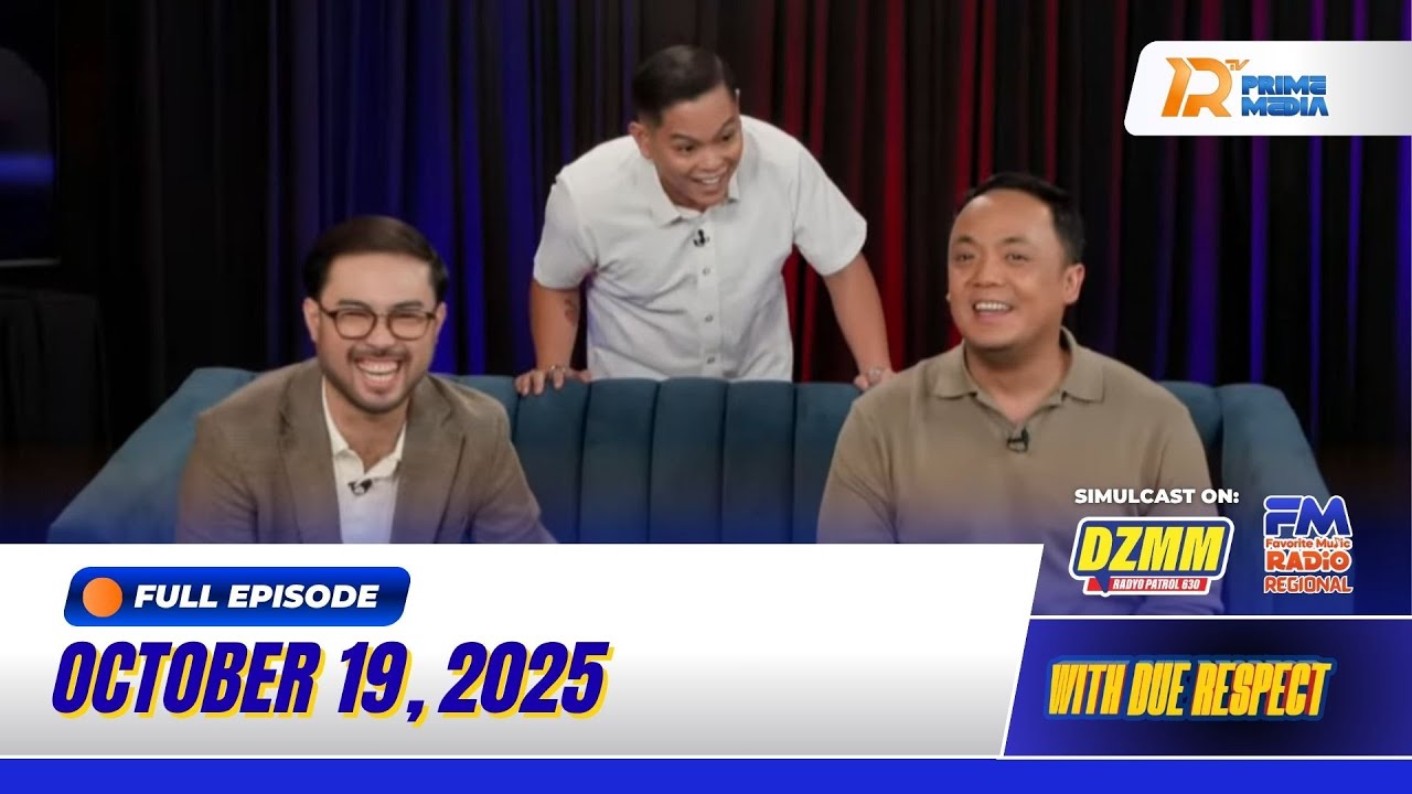 With Due Respect | October 19, 2025 (Replay) - YouTube