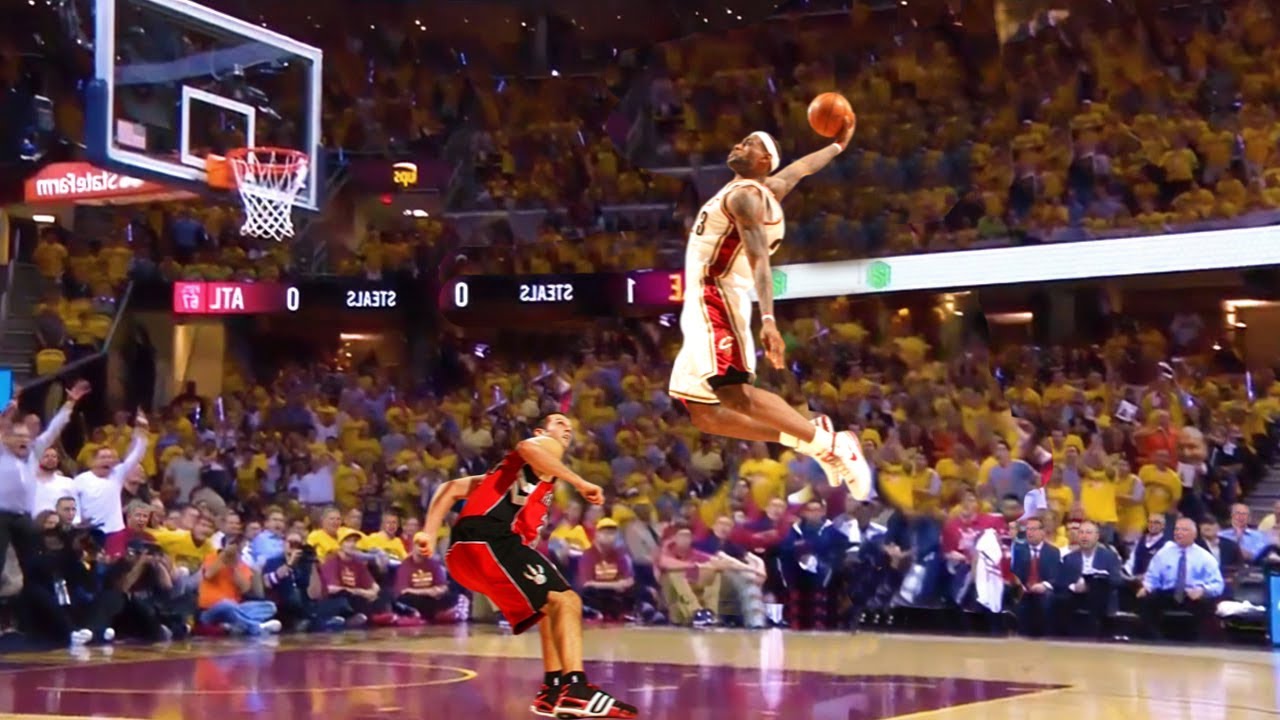 50 LeBron James Superhuman Plays that Stopped the Internet - YouTube
