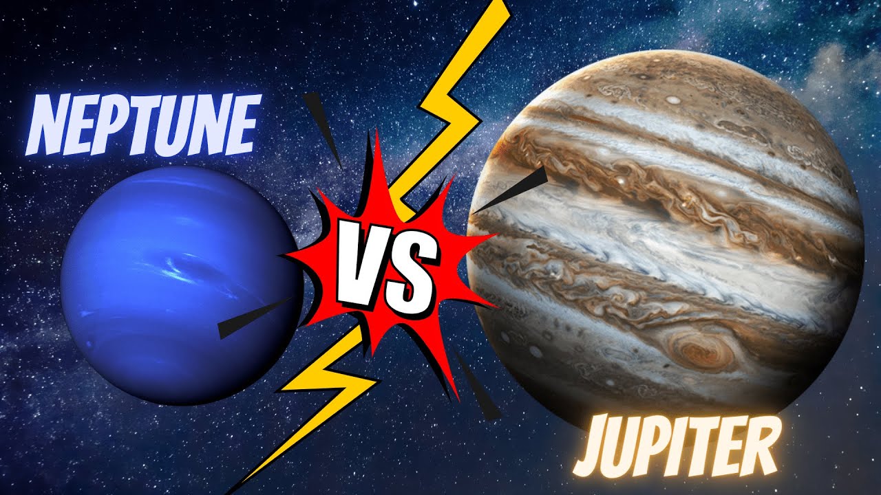 Neptune & Jupiter Grazing Collision in Universe Sandbox - YouTube