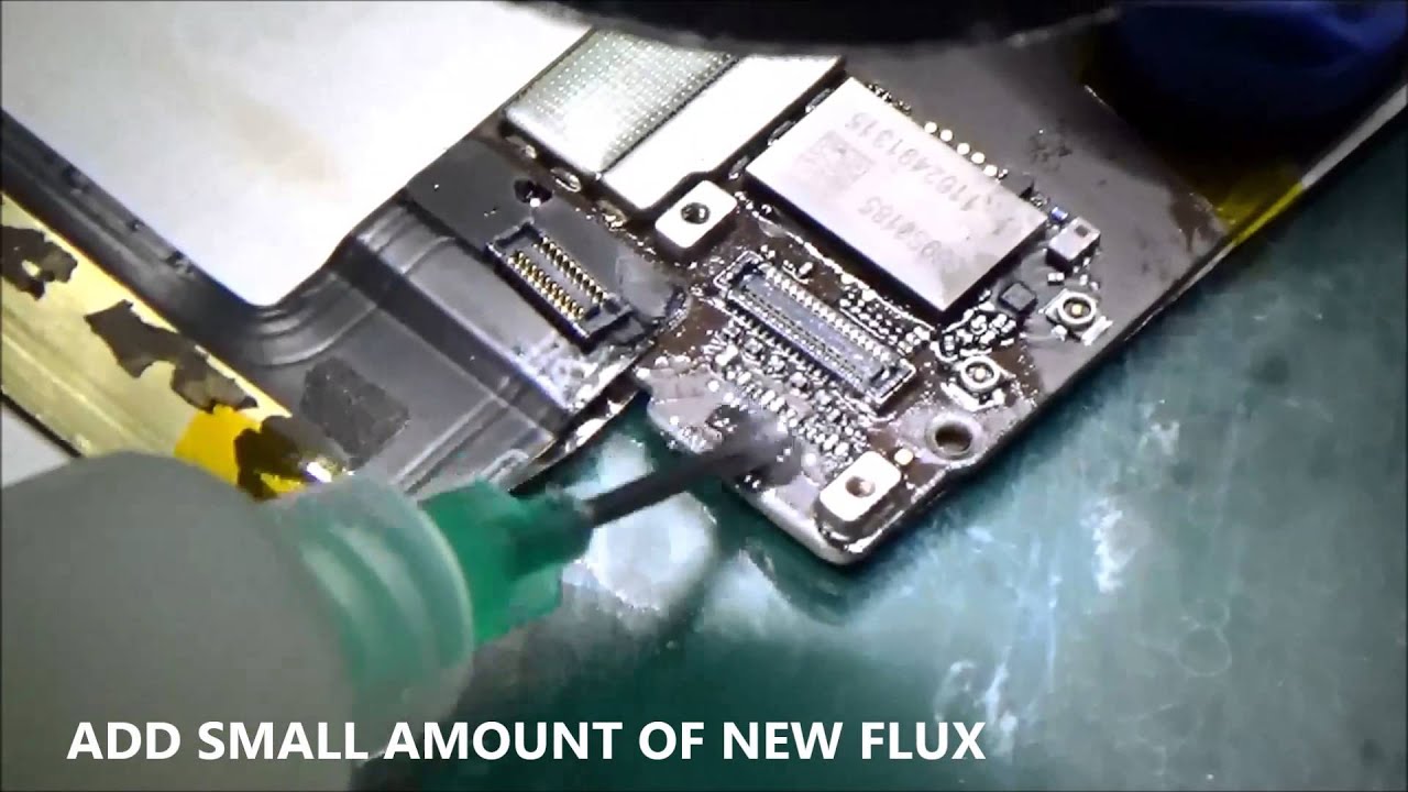 Ipad Mini Fpc Touch Connector Replacement - YouTube