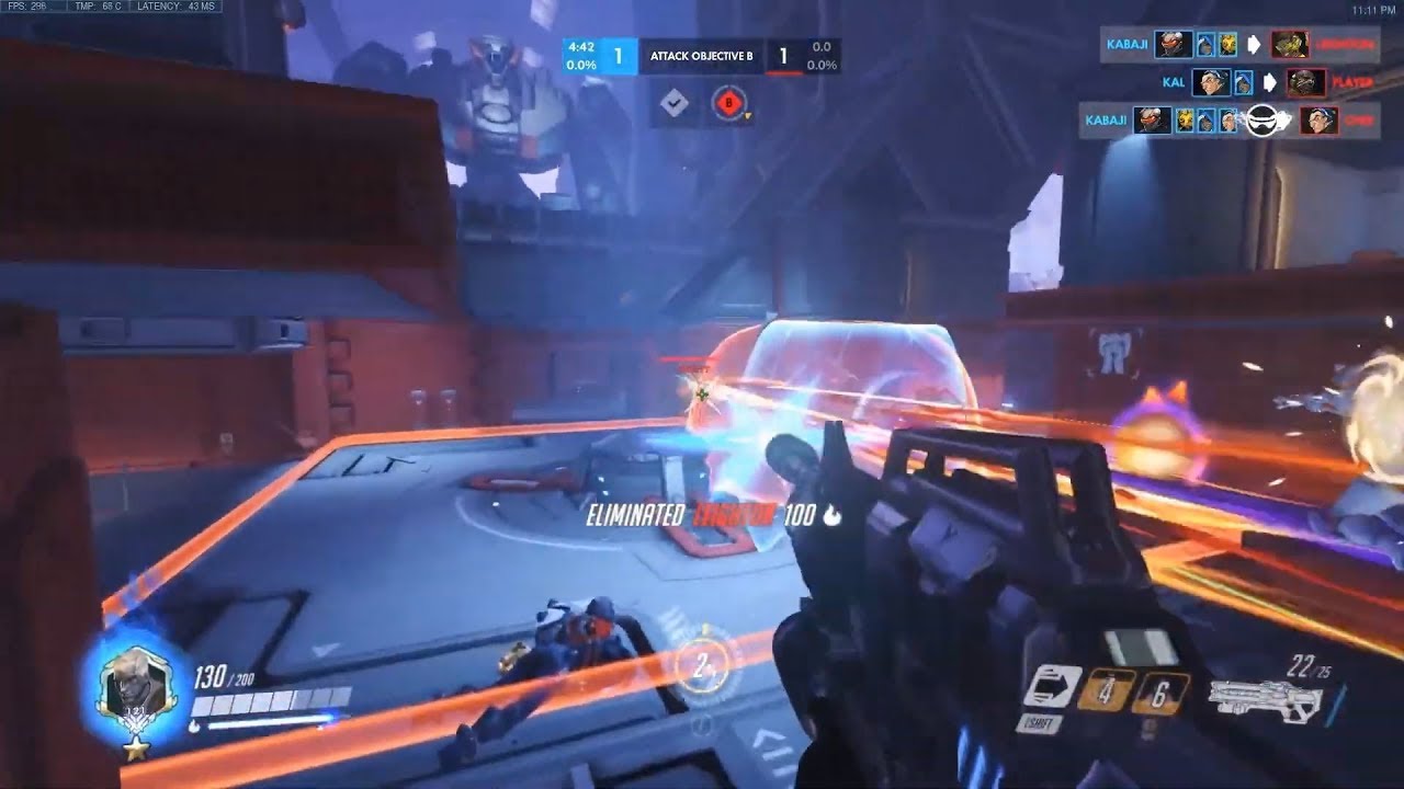 Overwatch Kabaji Shows Tracking Still Good In Shield Meta - YouTube