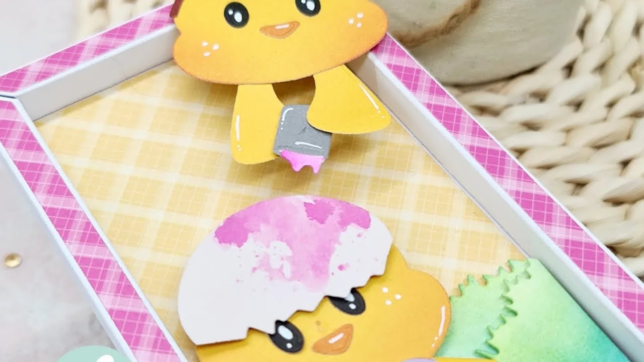 Shadowbox Easter Card CCL-ES-CD508 Creative Craftlab - YouTube