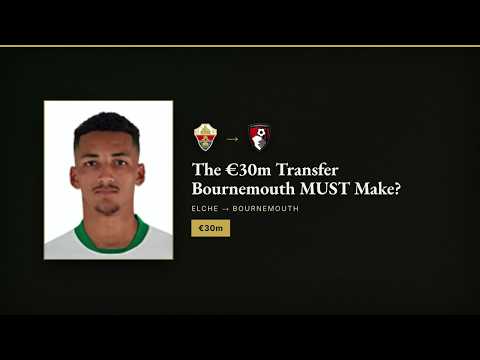 TRANSFER NEWS: Rodriguez — Elche to Bournemouth, talks