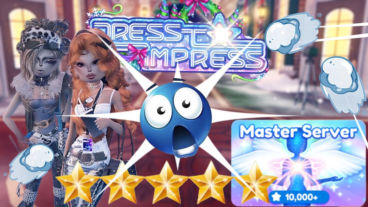 PLAYING *MASTER* SERVERS IN DRESS TO IMPRESS!! diva threw a snowball at ...