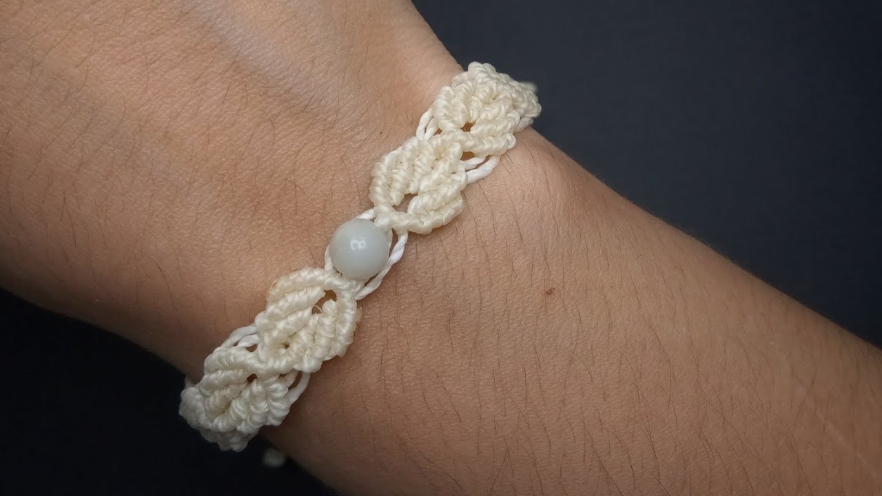 Como fazer pulseira Macrame/Tutorial passo a passo completo.🌹 - YouTube