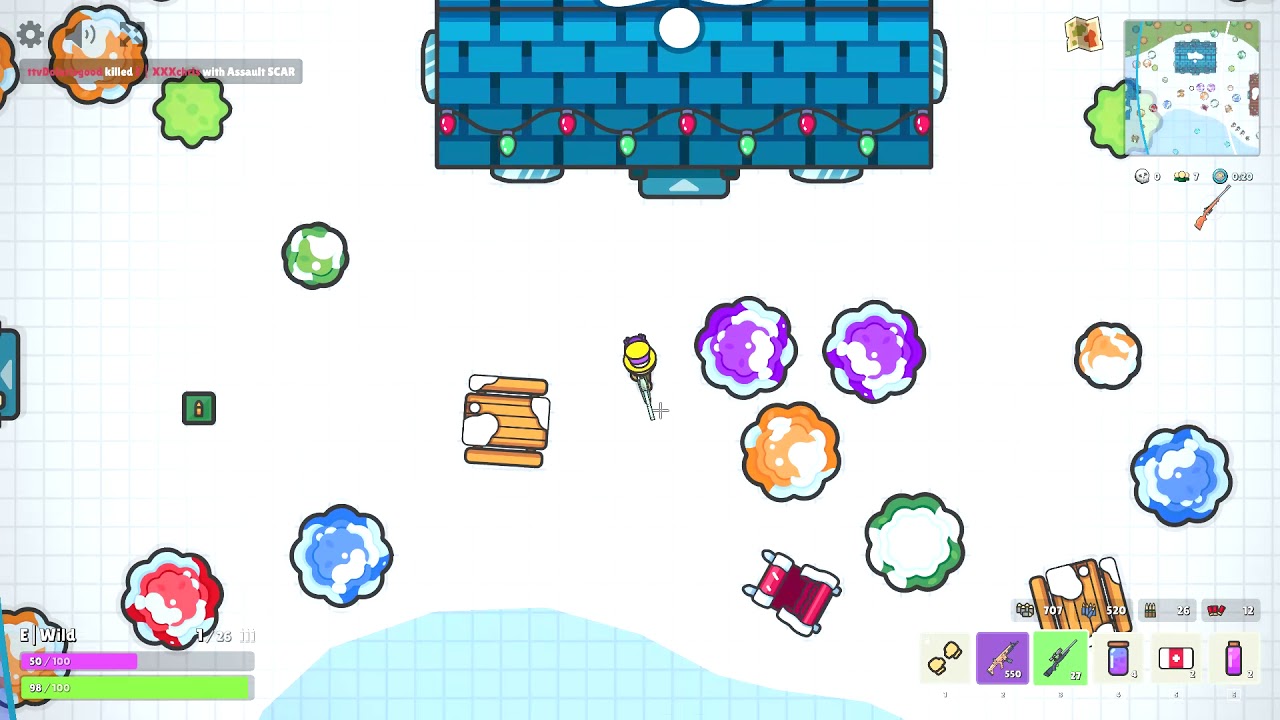 Zombs Royale 100 Player 2D Real Time Battle Royale Google Chrome 2019 ...