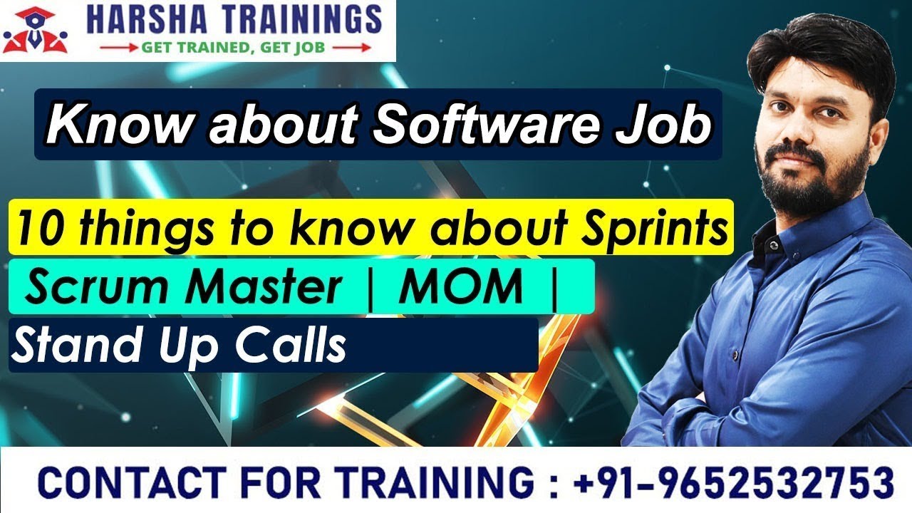 Know about Software Job | 10 things to know about Sprints | Scrum ...