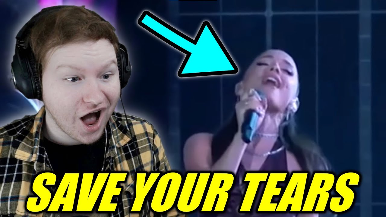 The Weeknd ft. Ariana Grande - Save Your Tears Live! REACTION!! (iHeart ...