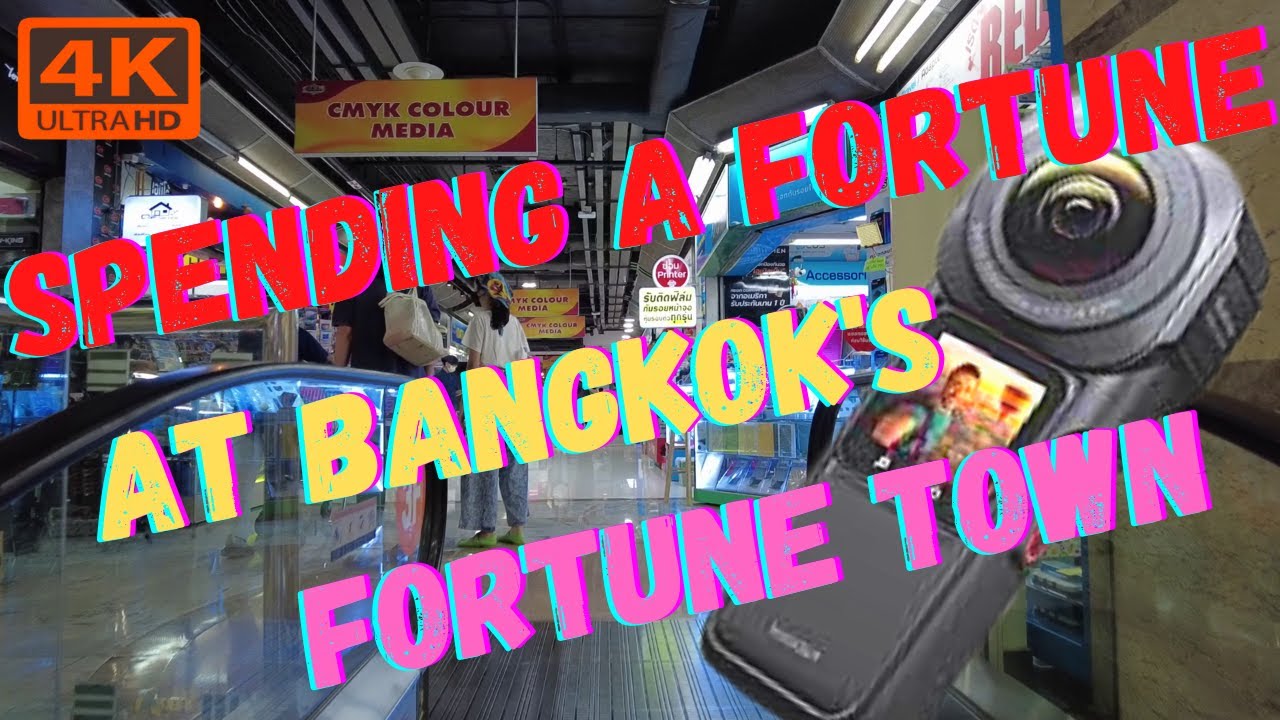 SPENDING A FORTUNE AT FORTUNE TOWN, BANGKOK - YouTube