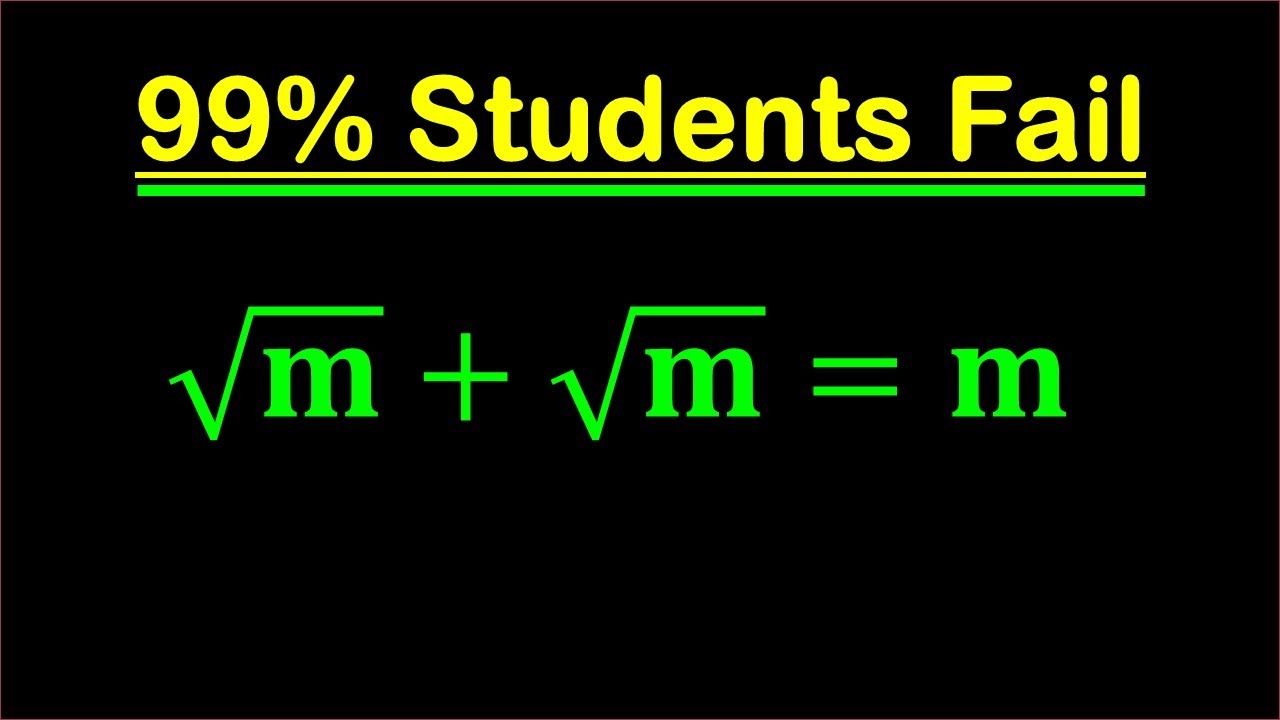 Solving a 'Harvard' University entrance exam | find m? - YouTube