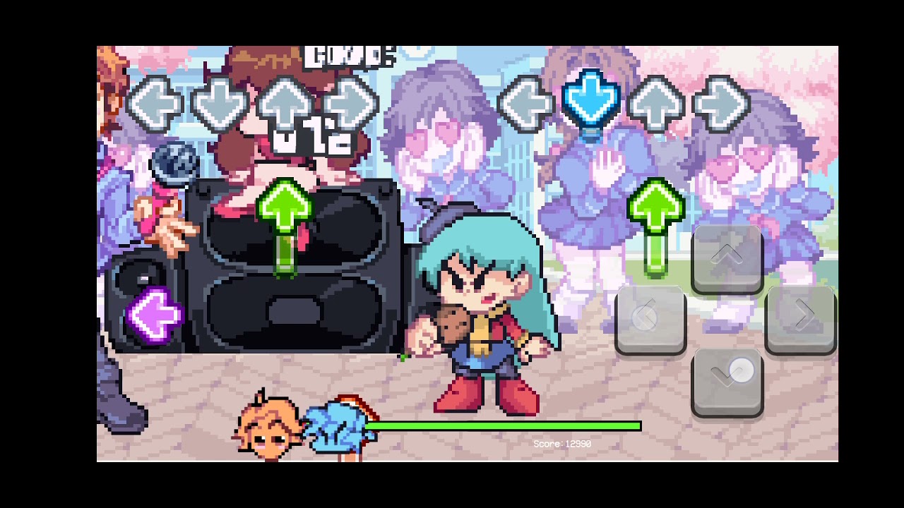 Hilda mod friday night funkin (solo se ve el personaje si esta ...