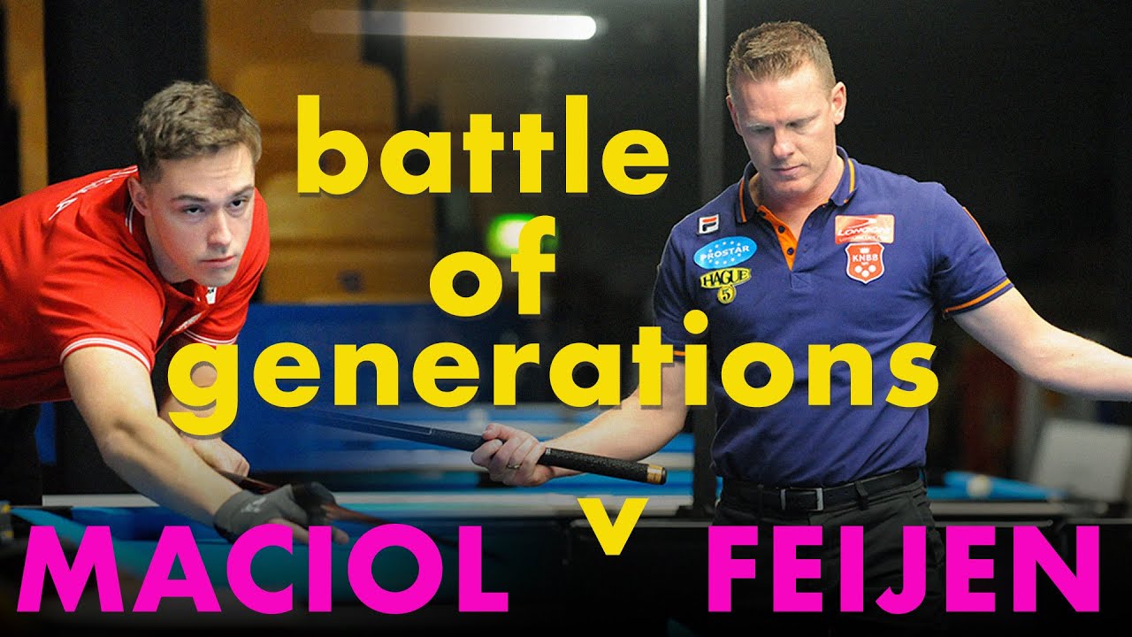 generations at Battle! Niels Feijen v Daniel Maciol | 2022 9 Ball ...