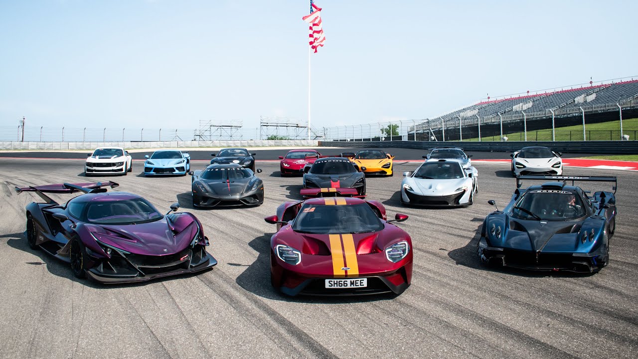 $30M+ EN HYPERCARS EN EL CIRCUITO DE LAS AMERICAS! - YouTube