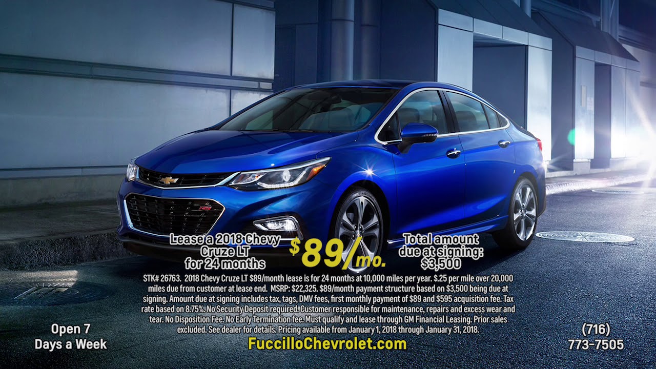 Huge Effect 2018 Chevy Cruze at Fuccillo Chevrolet Grand Island - YouTube