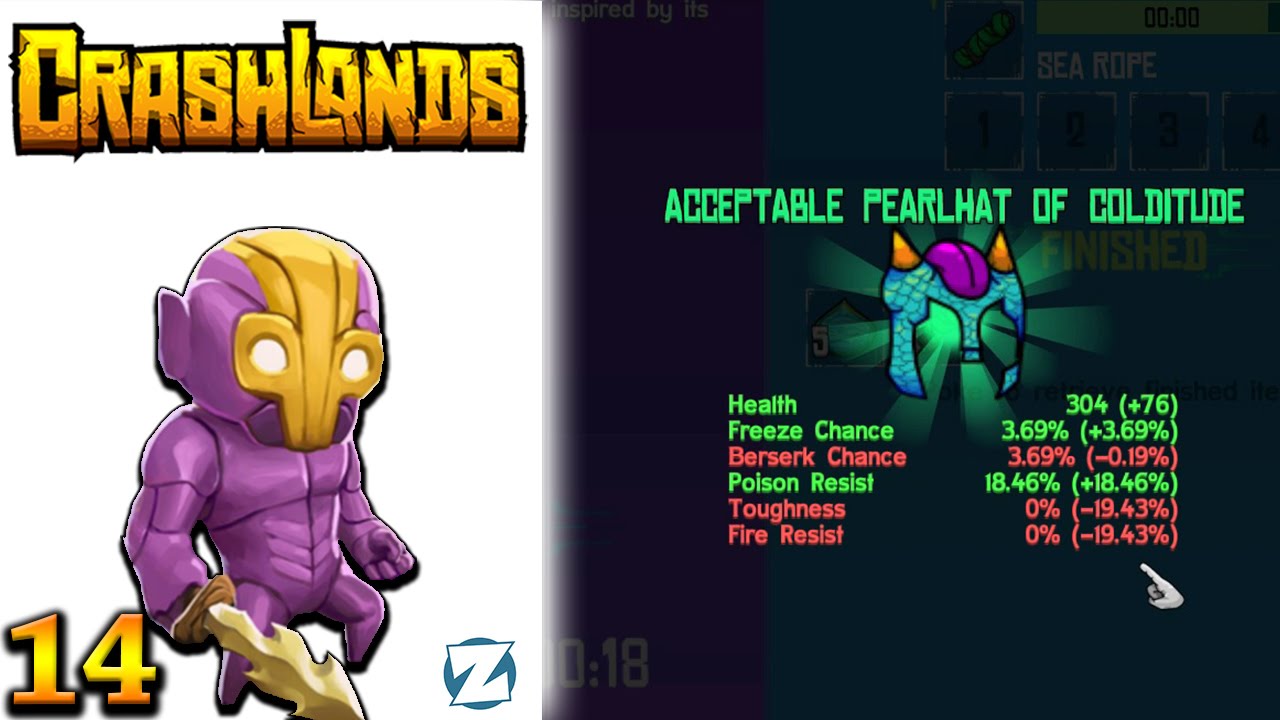 Crashlands Gameplay - Ep 14 - Pearl Armor (Let's Play) - YouTube