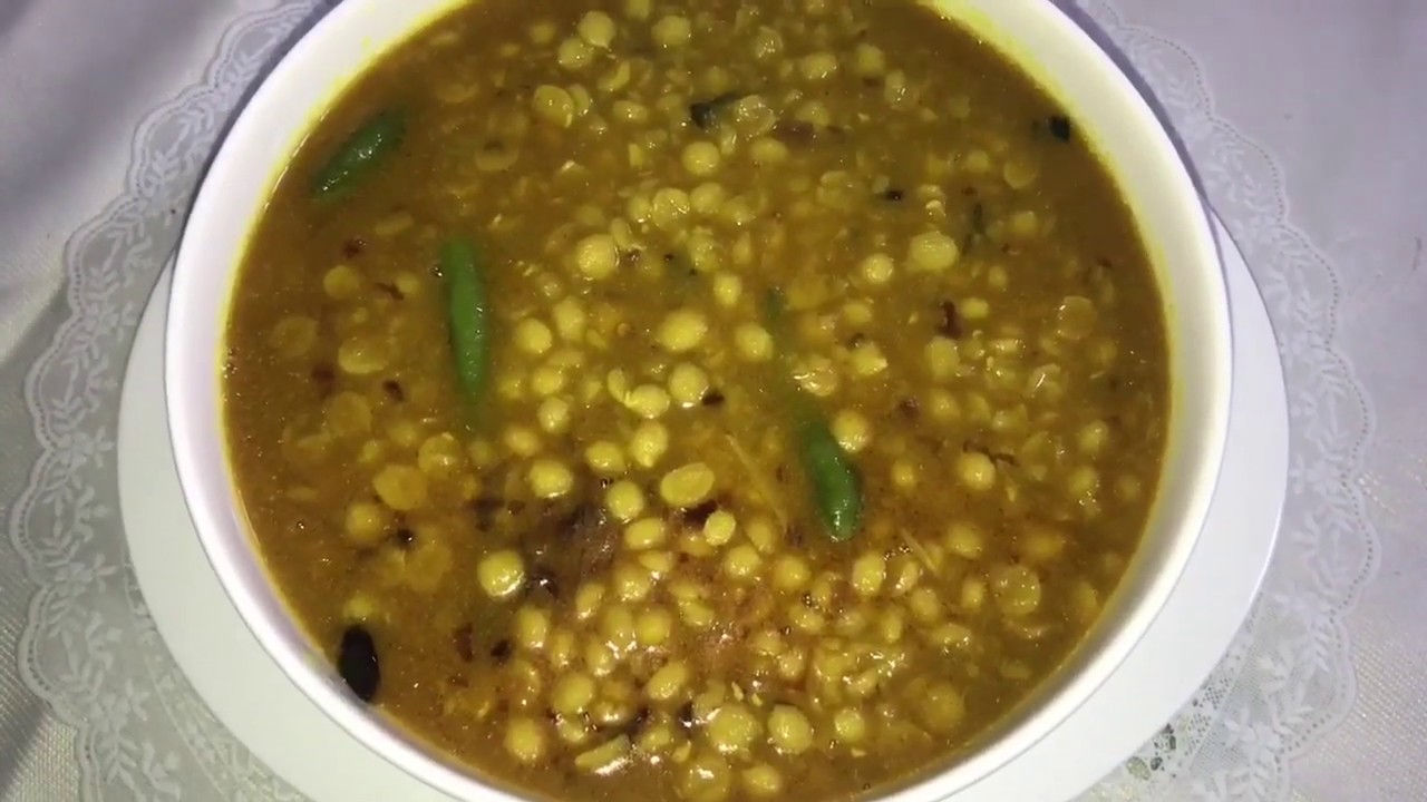 ছোলার ডাল রান্না // SOLAR DAL RANNA - YouTube