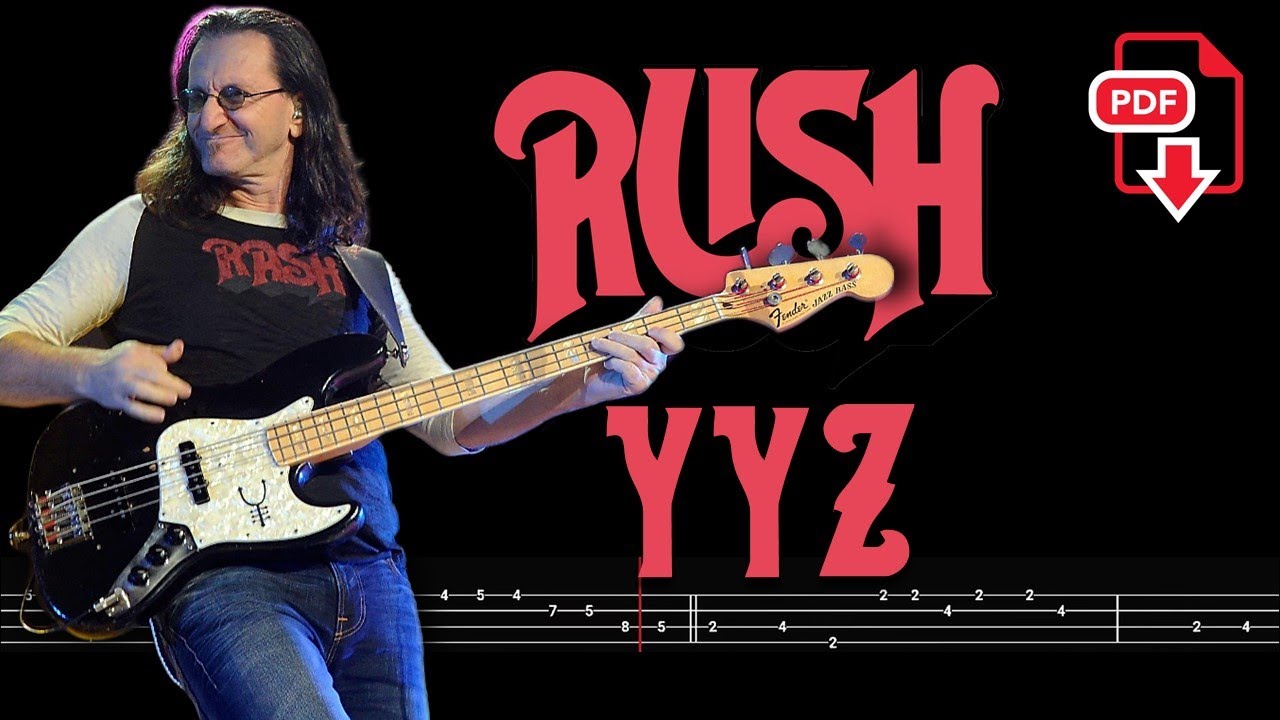 Rush - YYZ (🔴Bass Tabs | Notation) @ChamisBass#rushbass #basstabs # ...