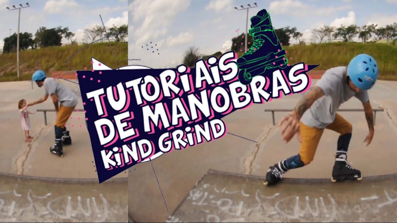Tutorial de manobras de Patins - Kind Grind - YouTube