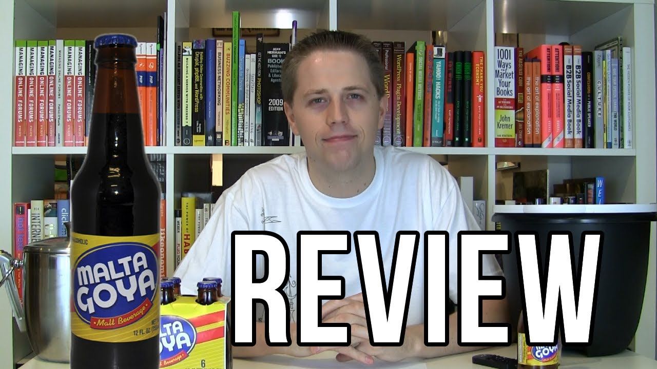 Malta Goya Review (Soda Tasting #188) - YouTube