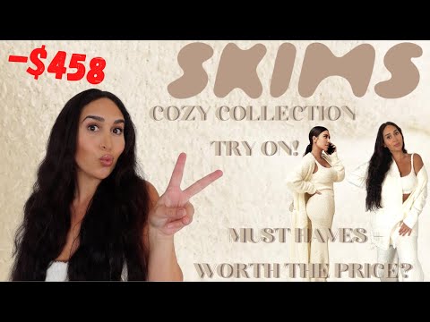 SKIMS TRY ON HAUL + COZY COLLECTION REVIEW