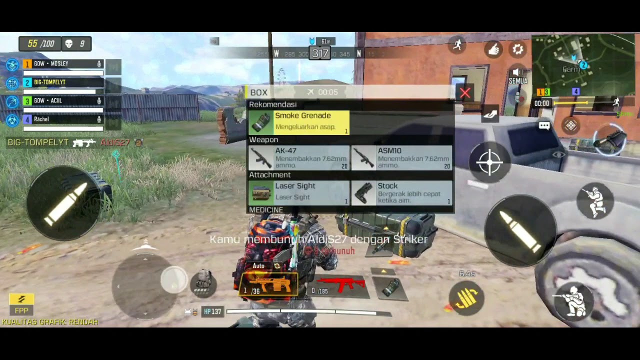 PUSH RANK BARENG CLAN GOW(GodOfWar)!!! CallOfDutyMobile INDONESIA - YouTube