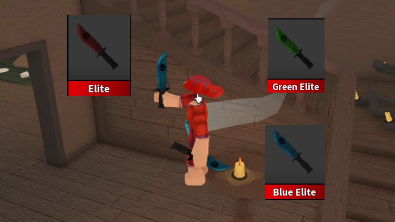 MM2 ELITE SET + ALL WINS MONTAGE (Murder Mystery 2) - YouTube