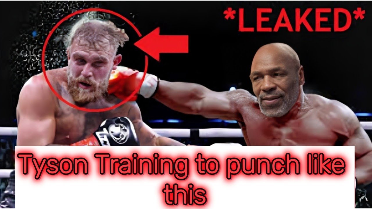 "Mike Tyson Full Sparring Session! 😱 Insane Power Training for Jake ...