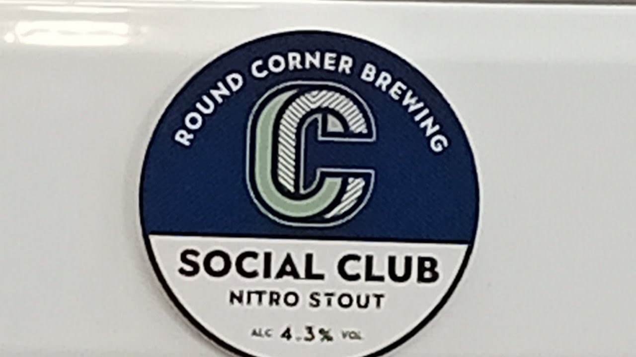 Social Club Nitro Stout - Round Corner Brewing - YouTube